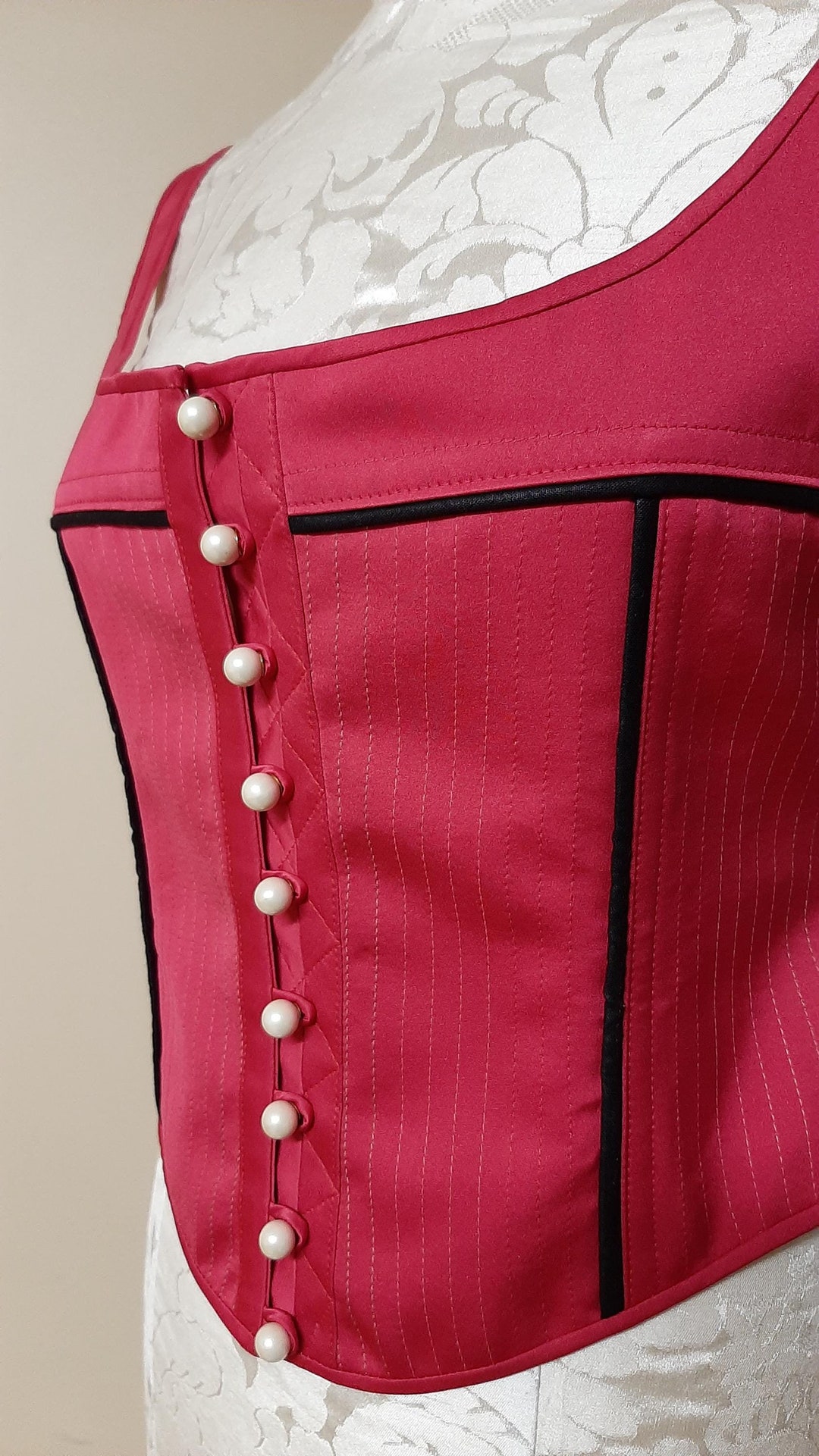 Pink Corset Top Letruyph09 Custom-made Corset for Women Gift for Her ...