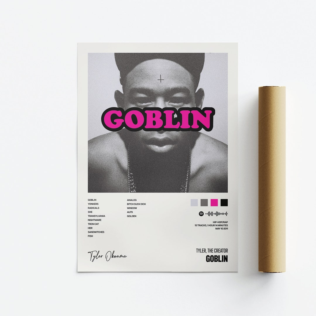 Tyler, the Creator, Goblin, Minimalist Print/poster, Music Album ...