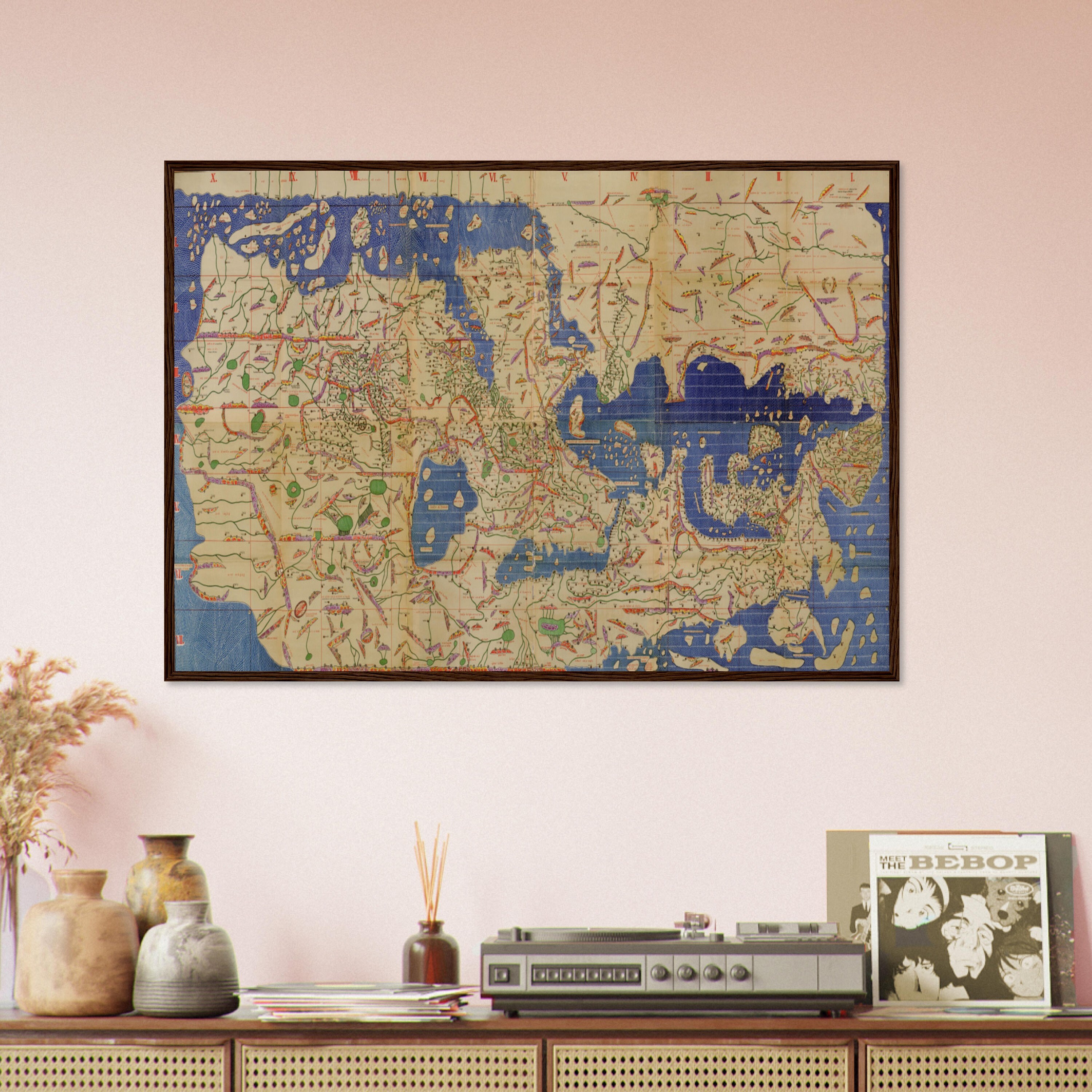 The Al Idrisi (1154 AD) Map of the World - Tabula Rogeriana - Etsy