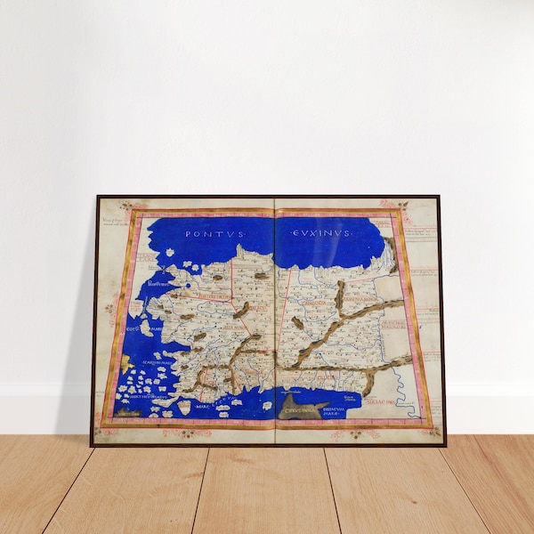 Ptolemy Map - Etsy