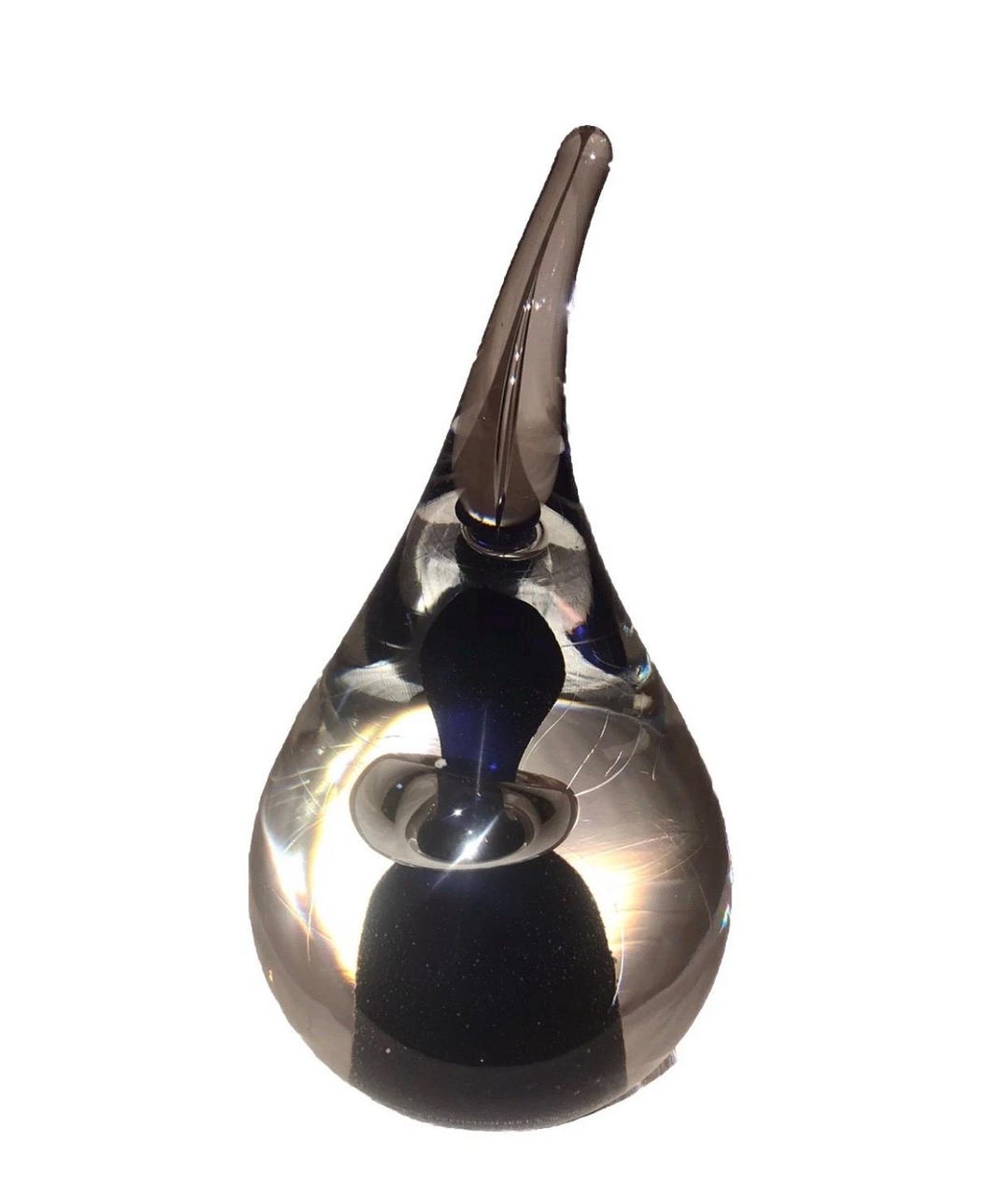 Adam Jablonski Teardrop Paperweight Paper Weight A.J. Cobalt Blue ...