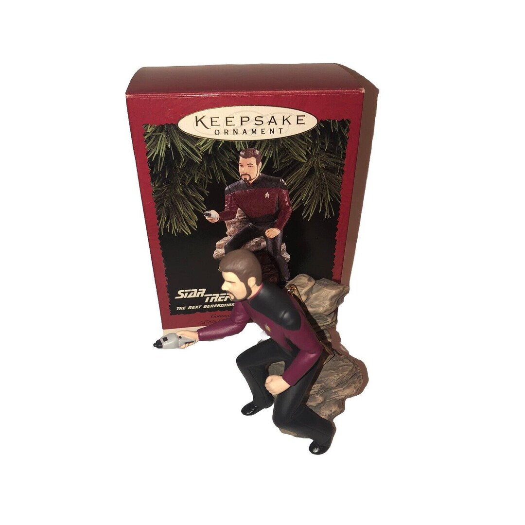 1996 Star Trek the Next Generation Com. William Riker Hallmark Keepsake ...