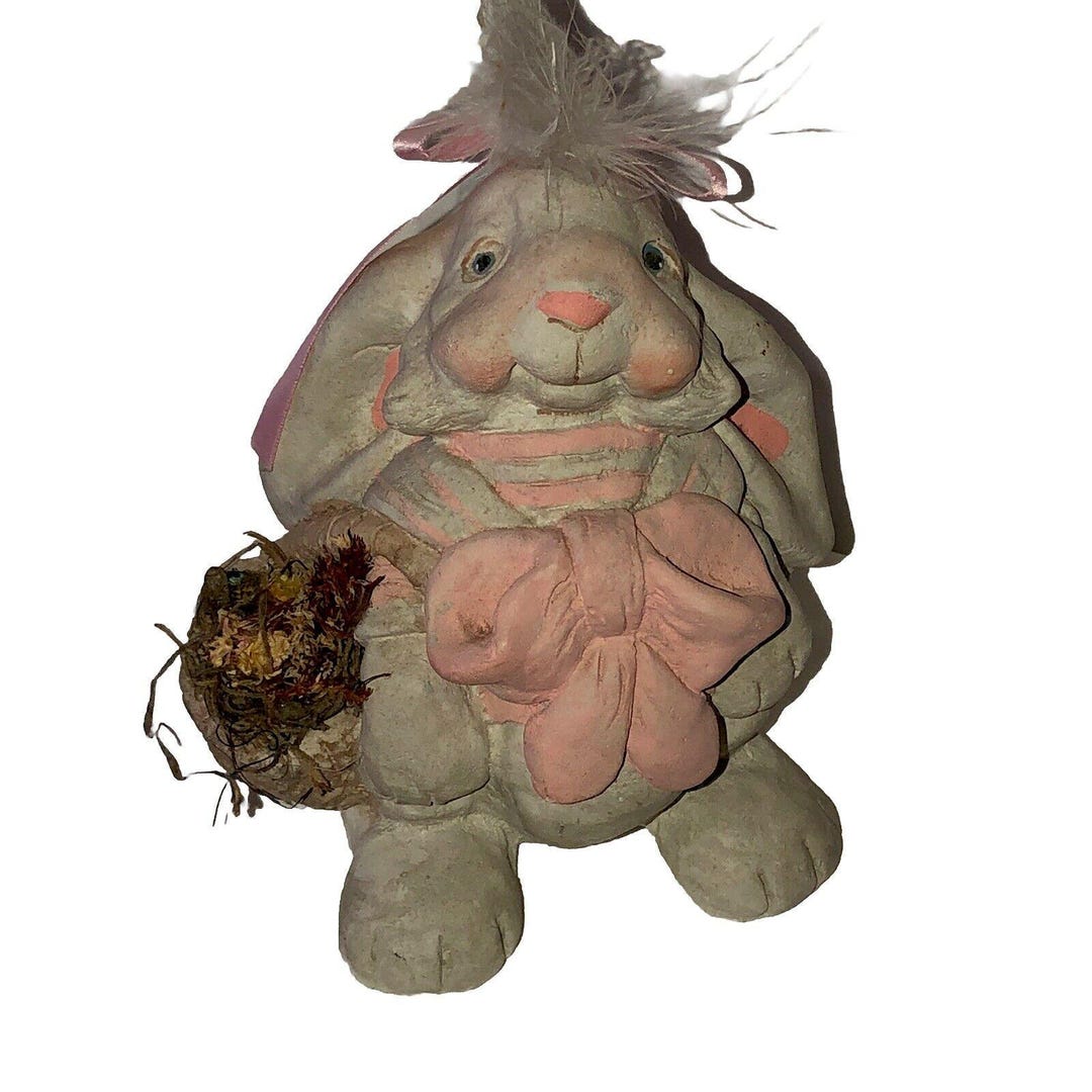 Dreamsicles Bunny Cast Art by Kristin Rabbit Bunny Figurine Vintage - Etsy