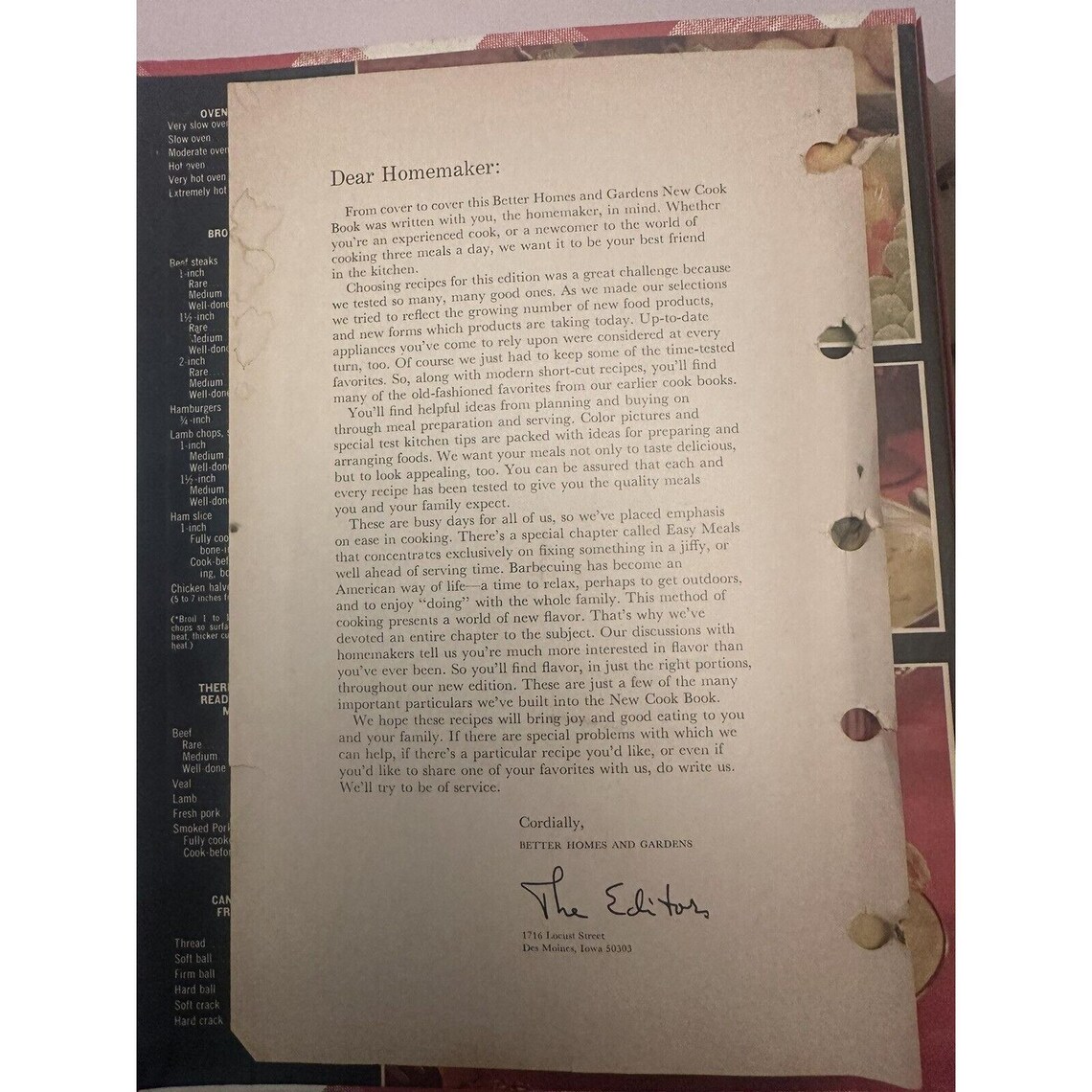 Vintage 70s Better Holmes and Gardens Red White Checkered Cookbook SEE ...