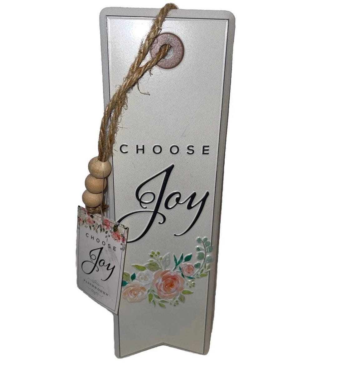 Christian Hanging Sign Chruch Tin Wall Door Knob 10 in X 3 in Choose ...