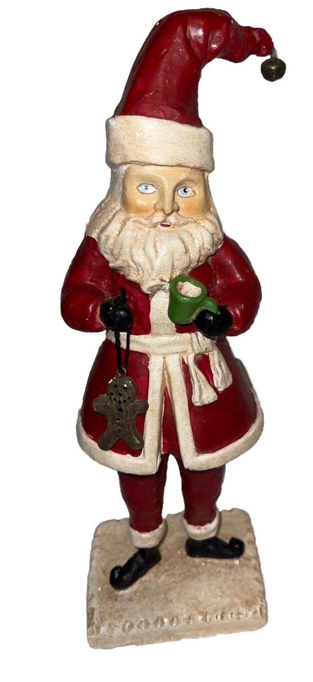 Paul Gordon Vintage Folk Art Primitive Santa ESC Figurine WV USA ...