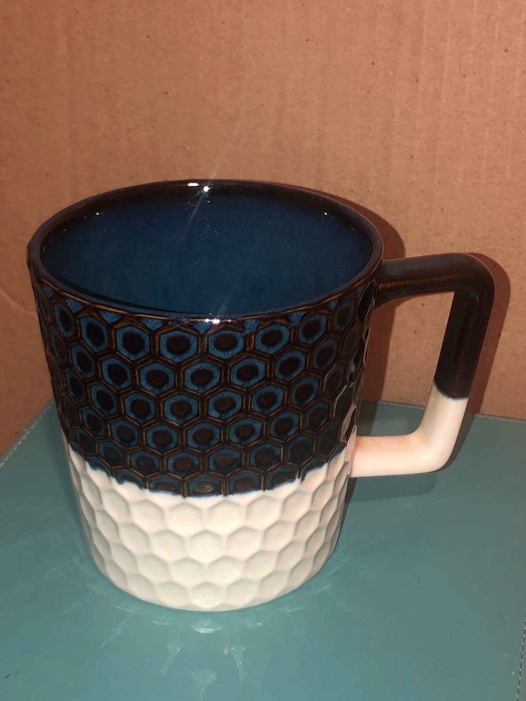 Rare Starbucks Anniversary Siren Scales Mermaid Blue and White - Etsy