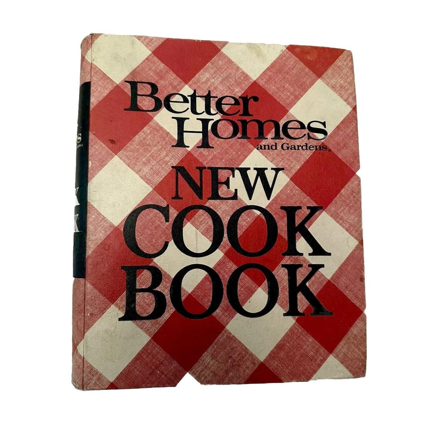 Vintage 70s Better Holmes and Gardens Red White Checkered Cookbook SEE ...