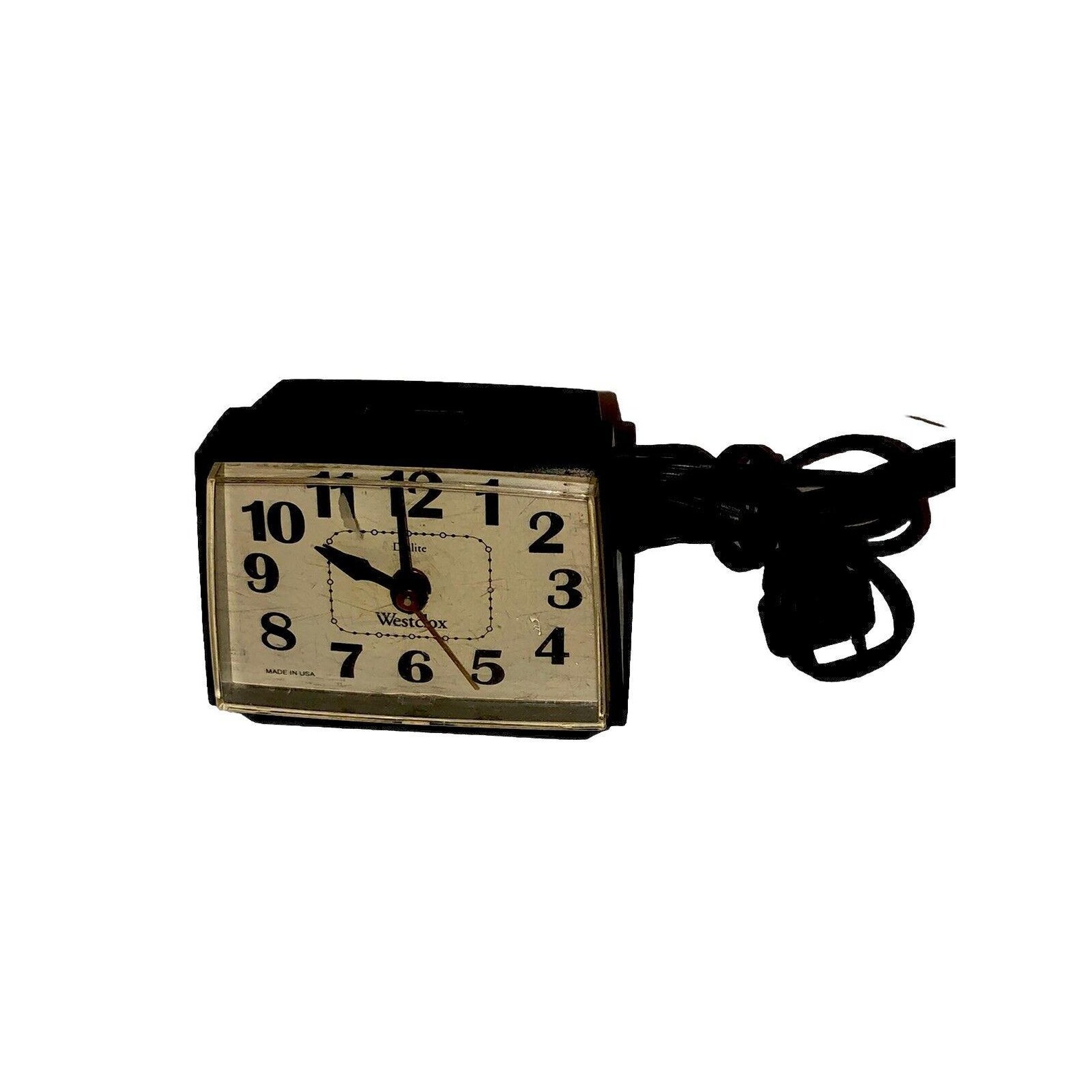 Vintage Electric Black West Clock Alarm Clock Works Great - Etsy