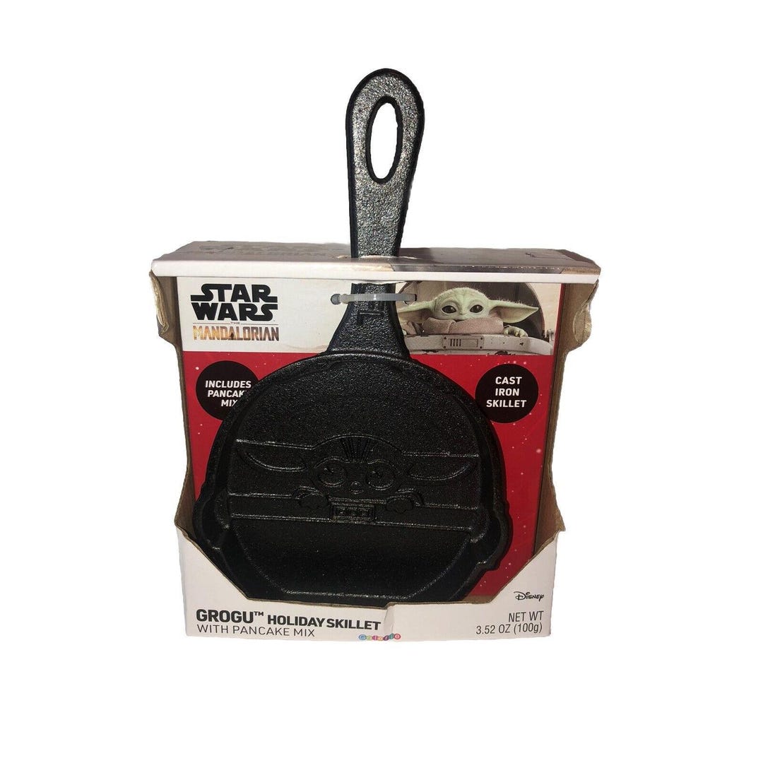 NEW GROGU Disney Star Wars Mandalorian Cast Iron Pancake or Cookie ...