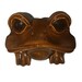 RARE Vintage Arnels Ceramic Wide Mouth Frog Figurine Brown Adorable - Etsy