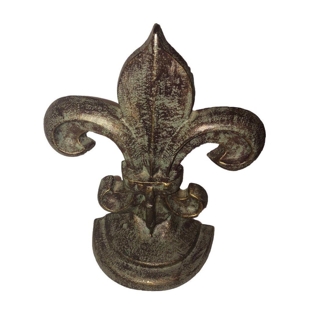 Vintage Cast-iron French Fleur-de-lis Door Stop 1 - Etsy