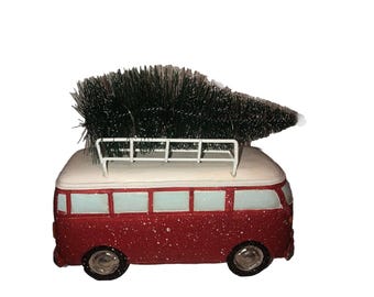 1962 VW Bus Ornament Christmas Tree Decoration Fun Automotive Gift for ...