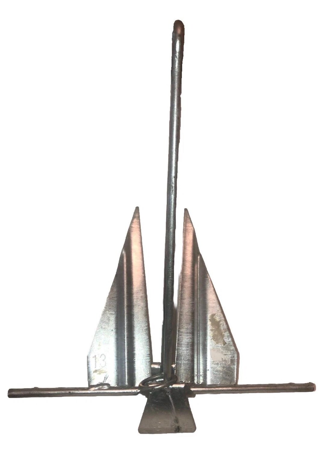 Metal Utility Aluminum Boat Fluke Anchor - Etsy