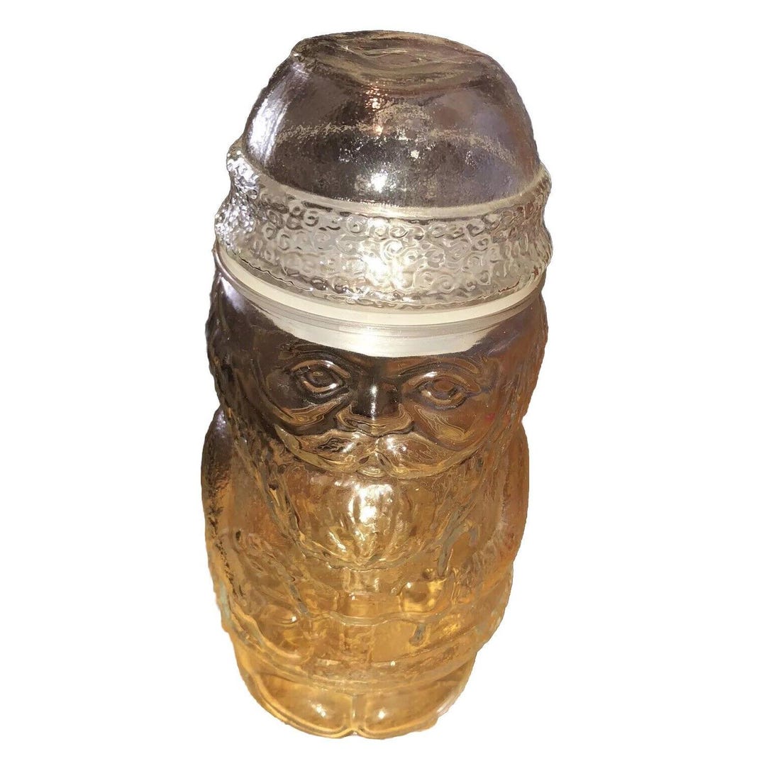 Glass Clear Santa Seal Tight Jar Canister Canada - Etsy