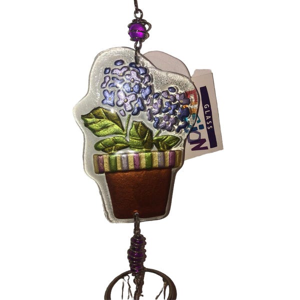 Fused Glass Hydrangea - Etsy