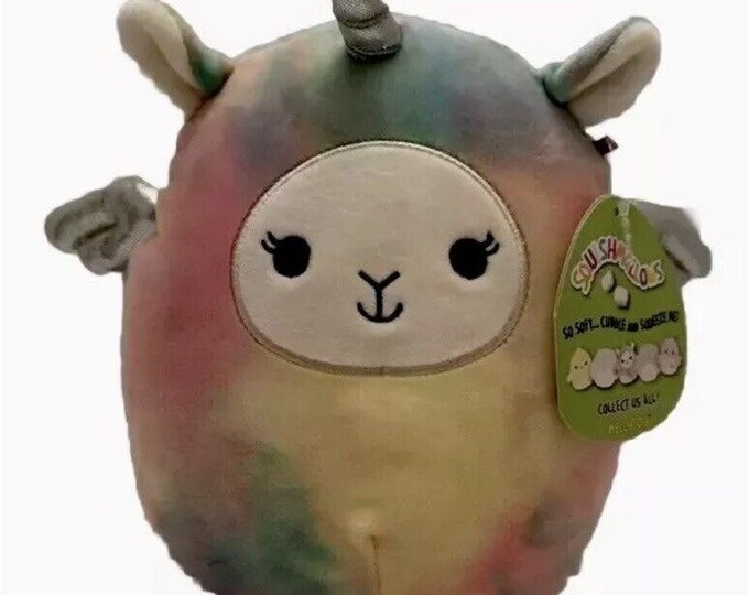 Squishmallow Lucy-may the Llama Unicorn Rainbow Plush Stuffed Animal 8 ...