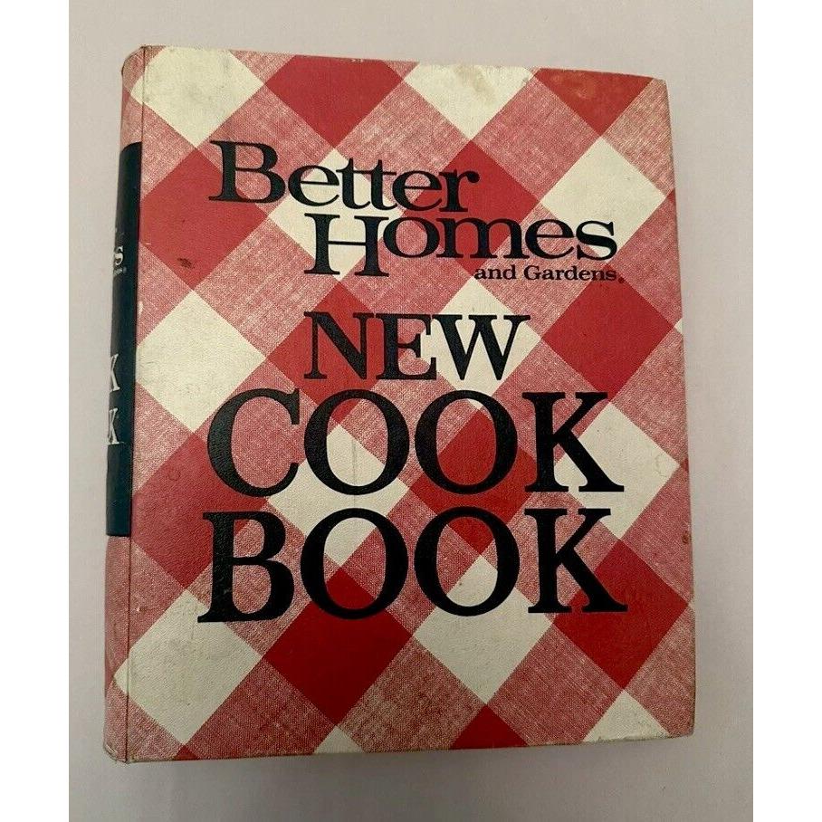 Vintage 70s Better Holmes and Gardens Red White Checkered Cookbook SEE ...