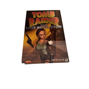 Tomb Raider: the Last Revelation (PC) LE Vintage Pyramid Box Case ONLY ...