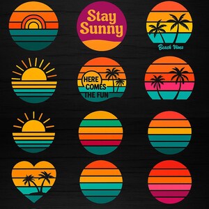Summer SVG Bundle | Beach Vibes Cricut Files | Boho Summer Svgs ...