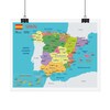 Antique 1848 Spain & Portugal Map From Betts Family Atlas – Lisbon ...