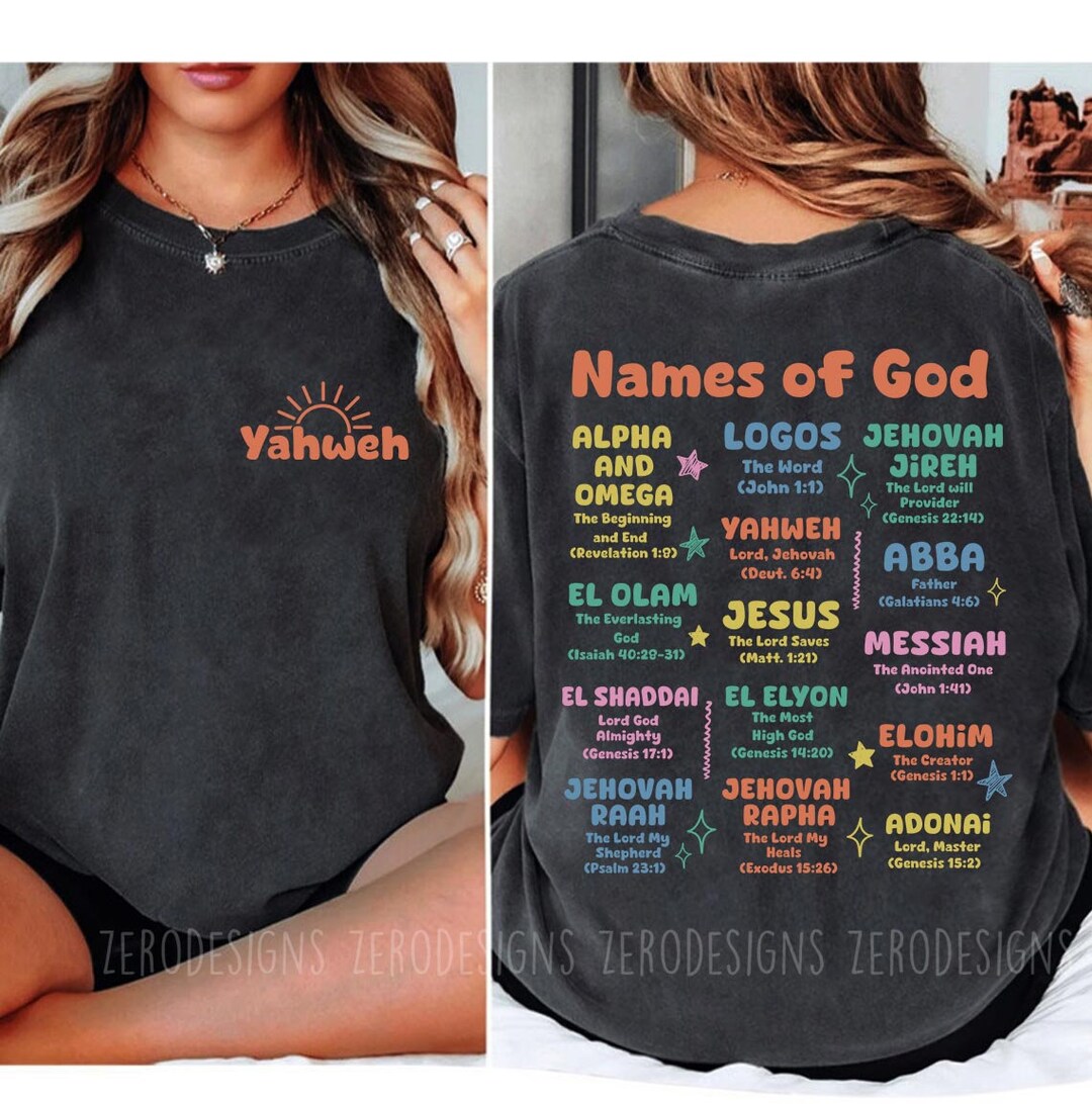 Buy Names of God Png,yahweh Png, Religious Png, Boho Christian ...