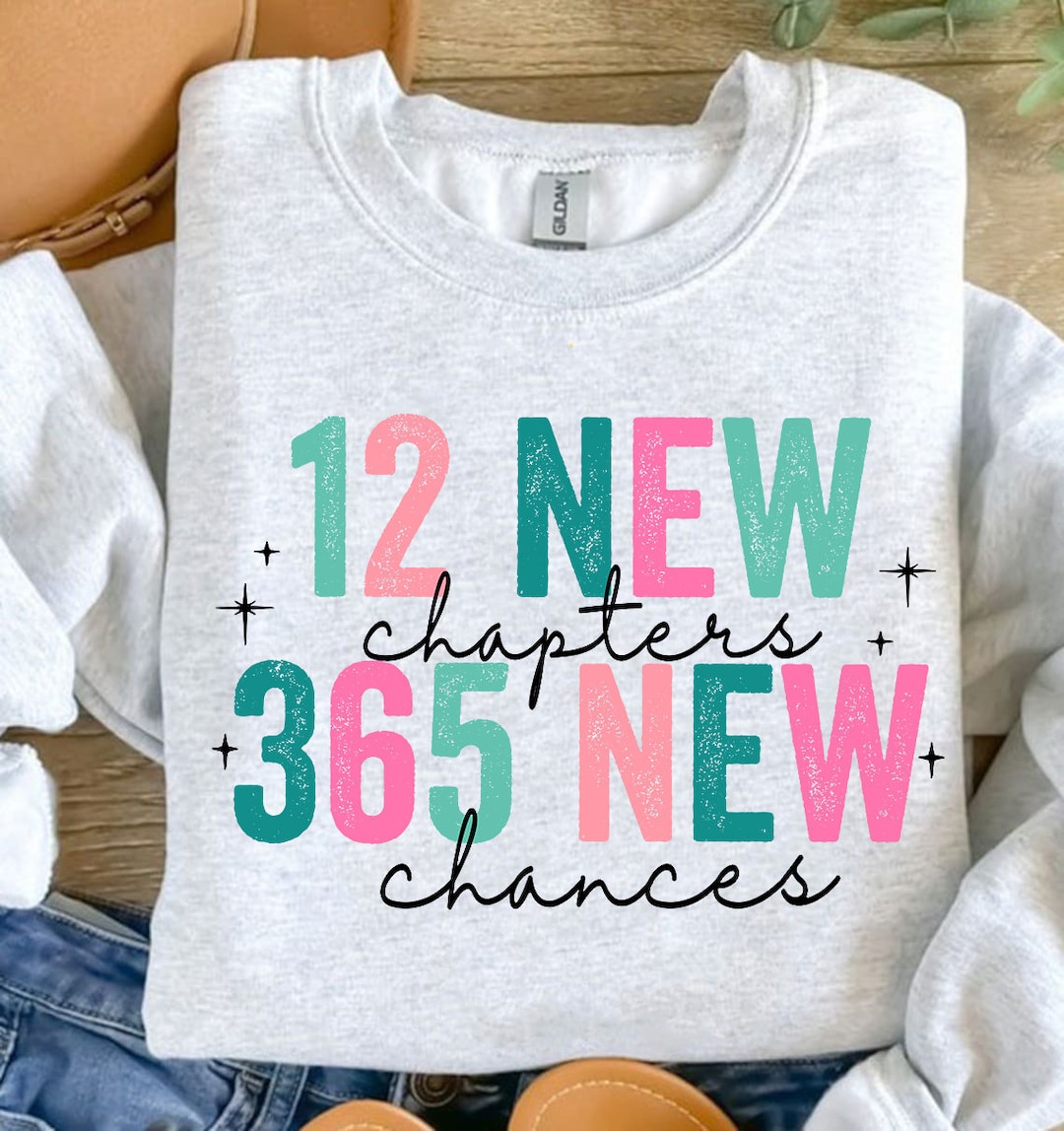 12 New Chapters 365 New Chances PNG New Year 2024 PNG - Etsy Canada