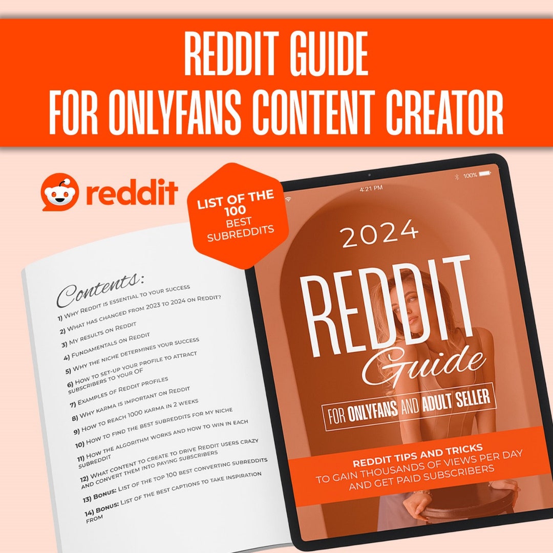 Reddit Guide for Onlyfans and Adult Sellers. Reddit Tips & Tricks to ...