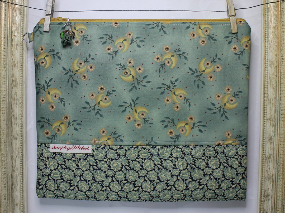 Large Cross Stitch Project Bag Holds Cross Stitch Project Cross Stitch ...