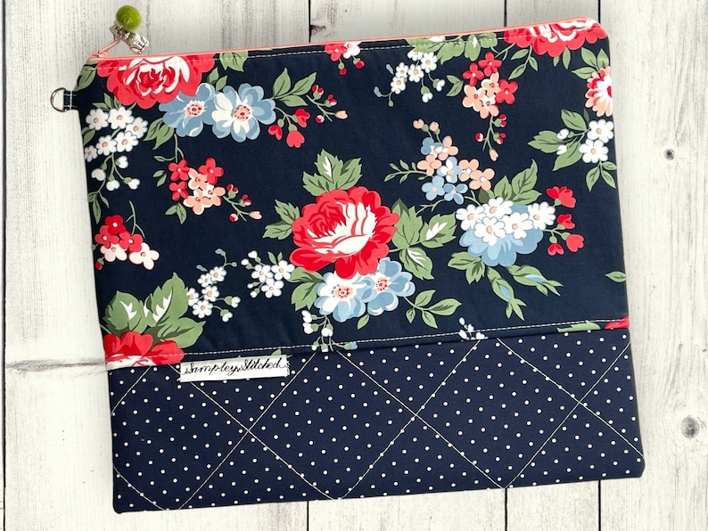 Cross Stitch Project Bag Needlework Project Bag Store and Carry Your Supplies With This Large ...