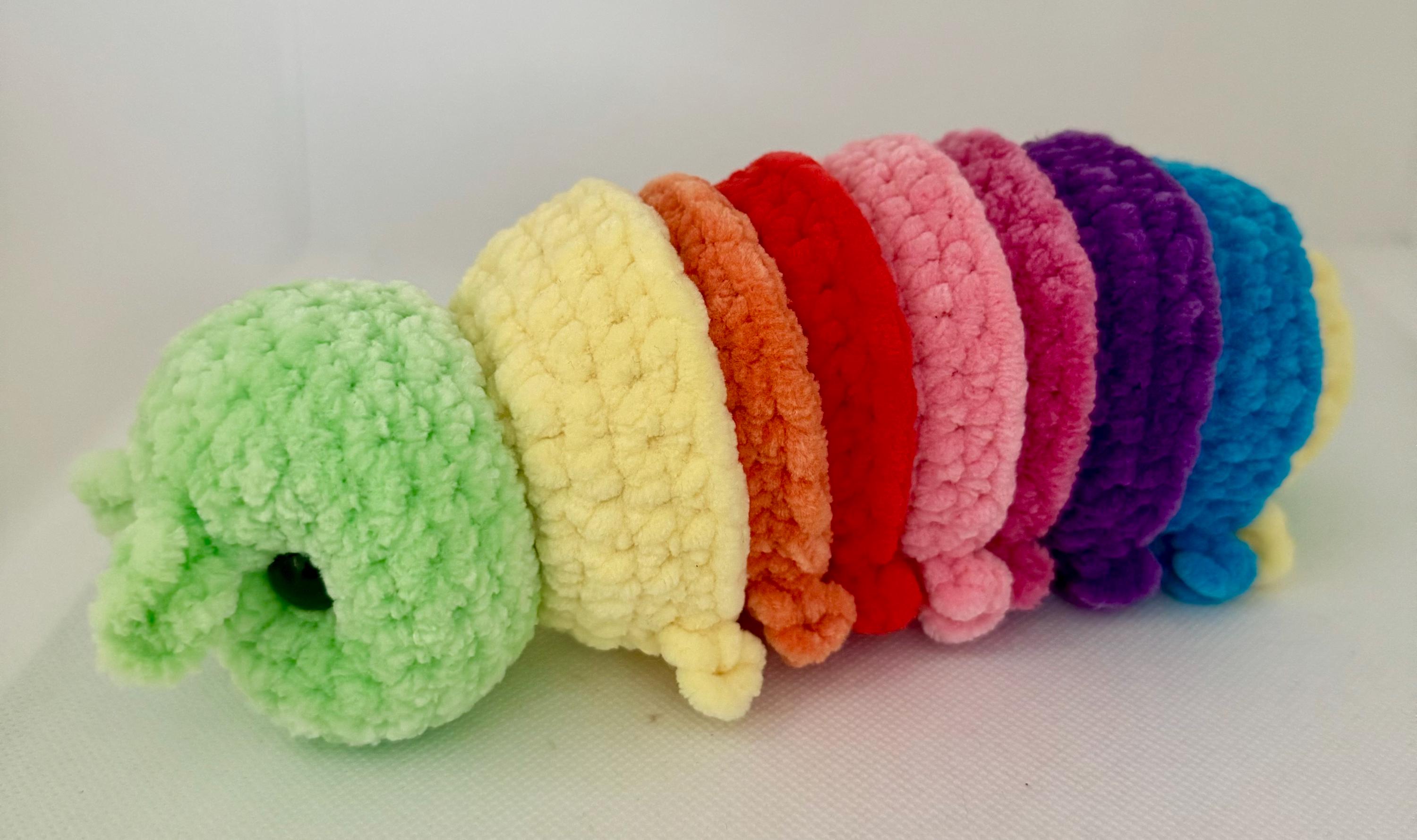 Charlie the Fidget Caterpillar - Etsy UK