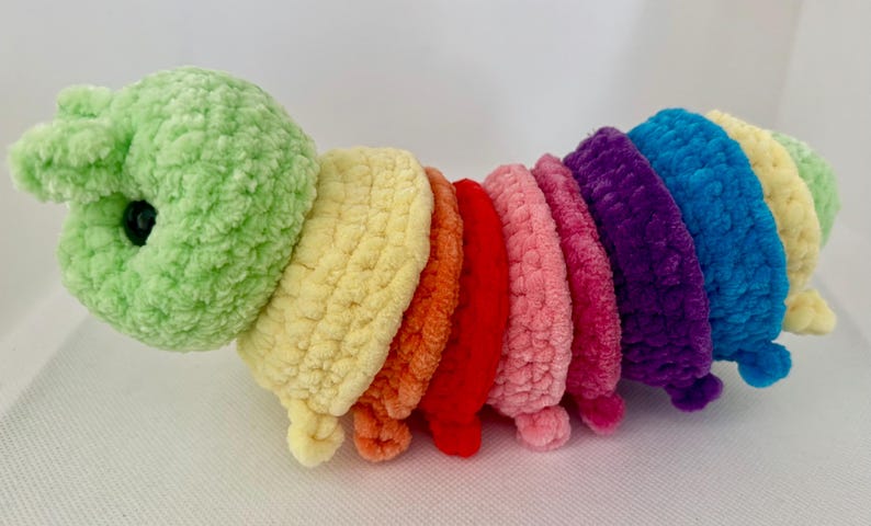 Charlie the Fidget Caterpillar - Etsy UK