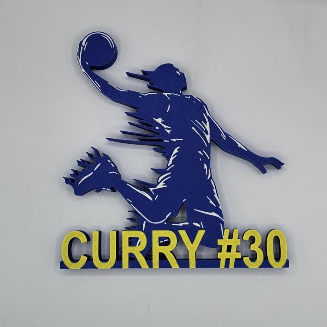 Personalized Basketball Player Nameplate: Custom Colors & Number - Etsy
