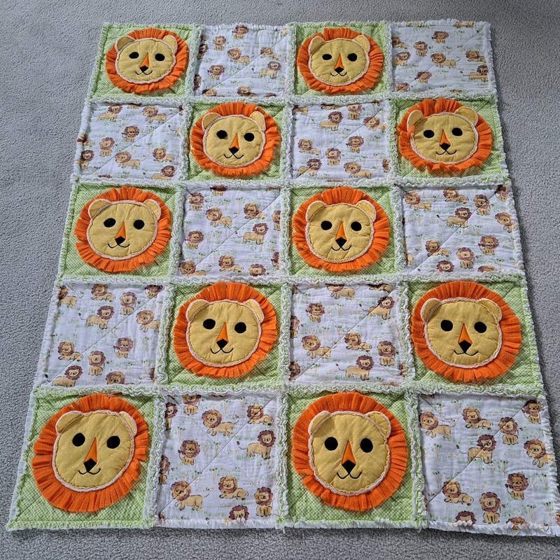 Lion Quilt Pattern - Etsy