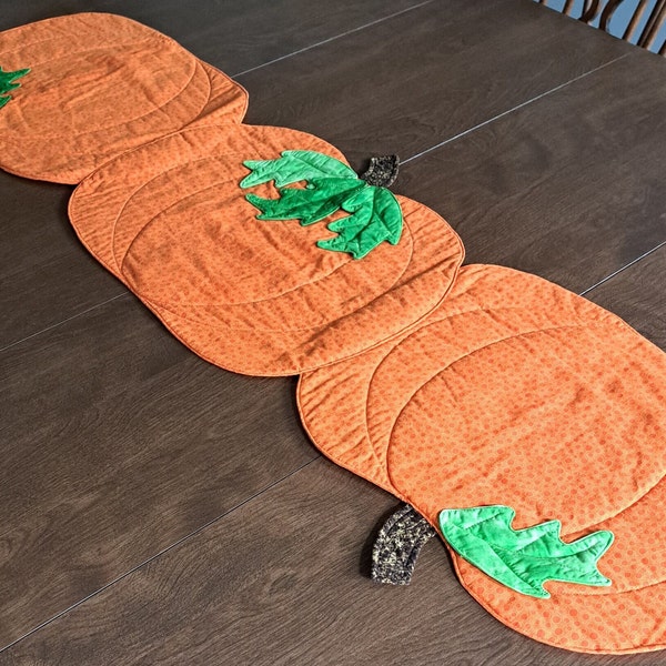 Pumpkin Table Runner - Etsy