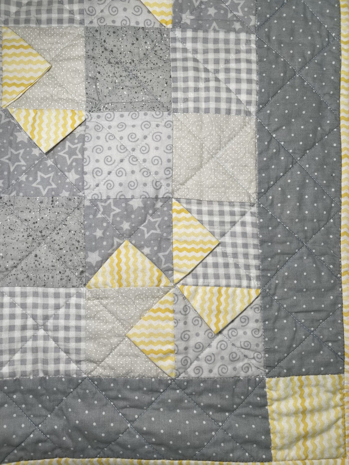 Baby Quilt Pinwheel Design Pinwheel Lap Quilt Pinwheel Wall Quilt ...
