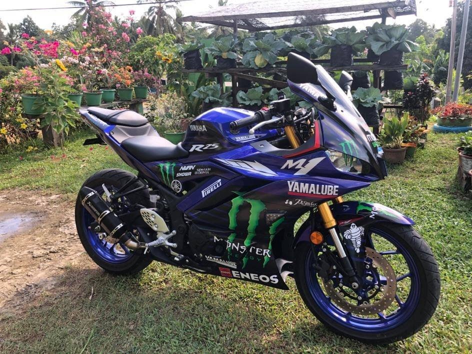 YZF R3 2021 YAMAHA REFLECTIVE Full Body Sticker 90-95% Coverage of ...