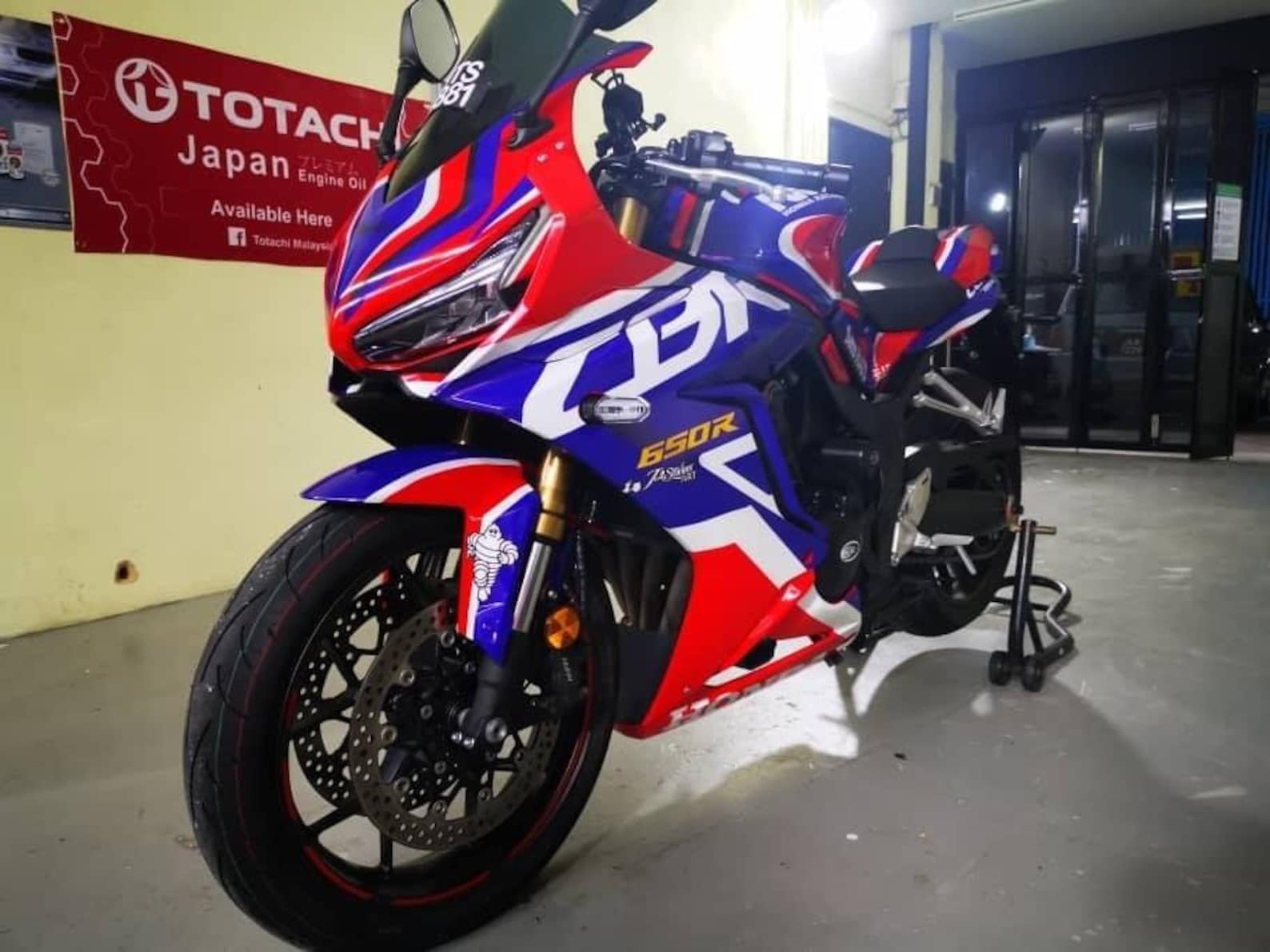 CBR650R HONDA REFLECTIVE Full Body Sticker (90-95% Coverage of Coverset ...