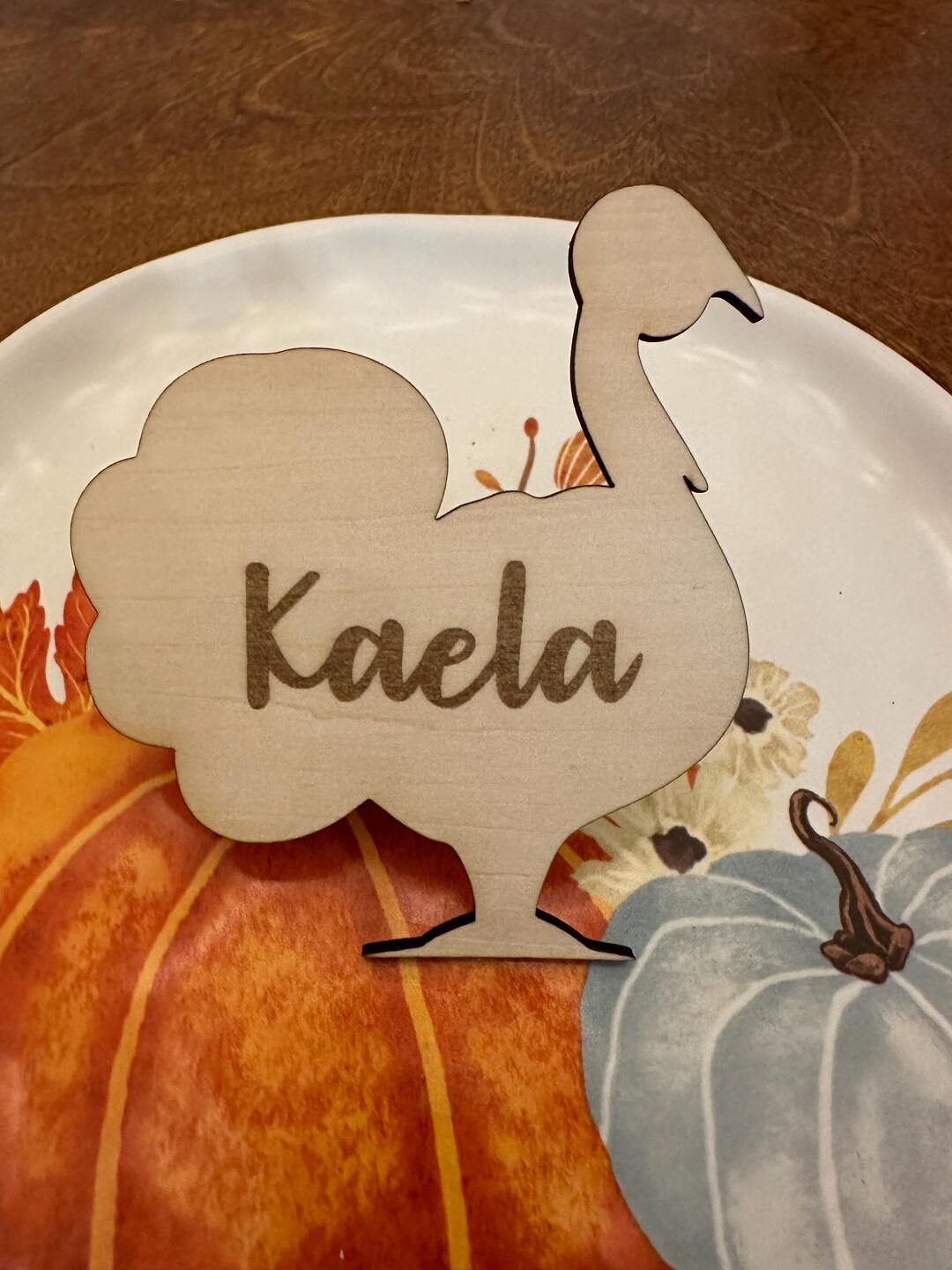 Wooden Name Place Cards Personalized Names | Custom Family Names ...