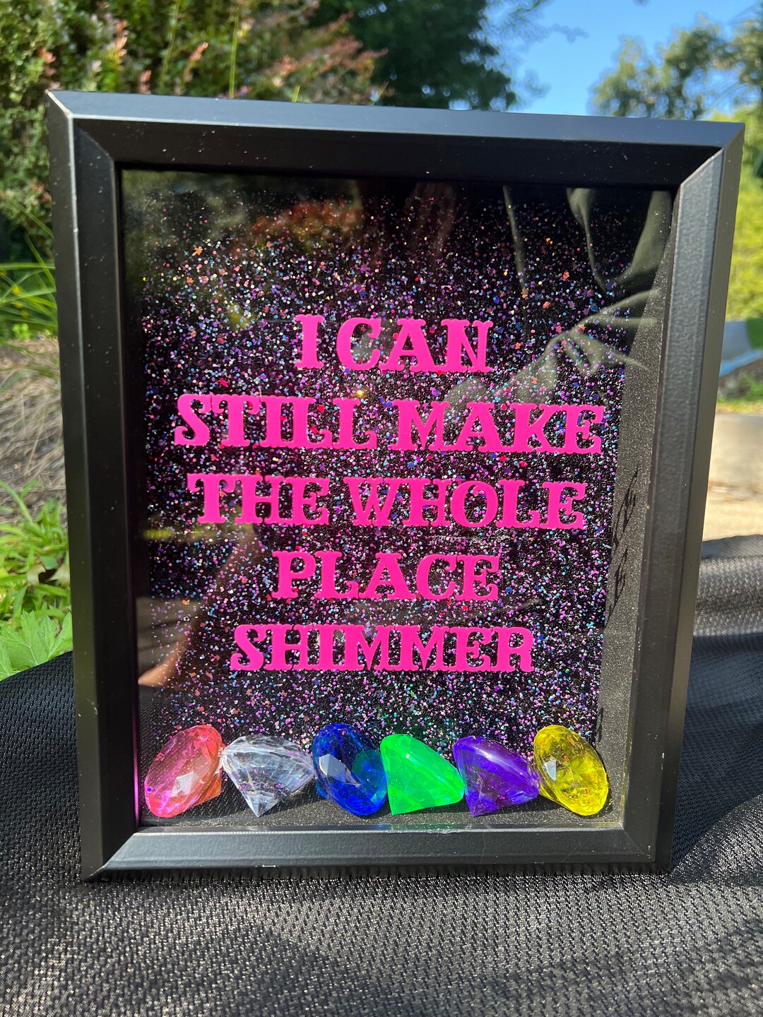 Personalized TS Lyric Shadow Box - Etsy