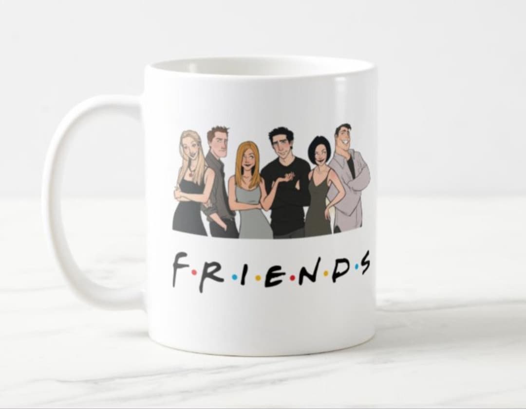 Friends Tv Show Coffee Mug Friends White Mug 11oz - Etsy