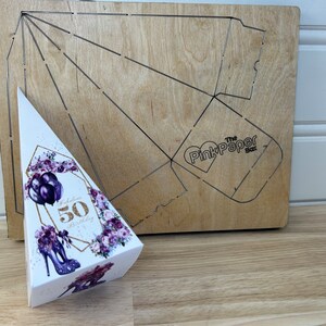 Pyramid Box Party Favor Design ***this is for the Files Only*** - Etsy