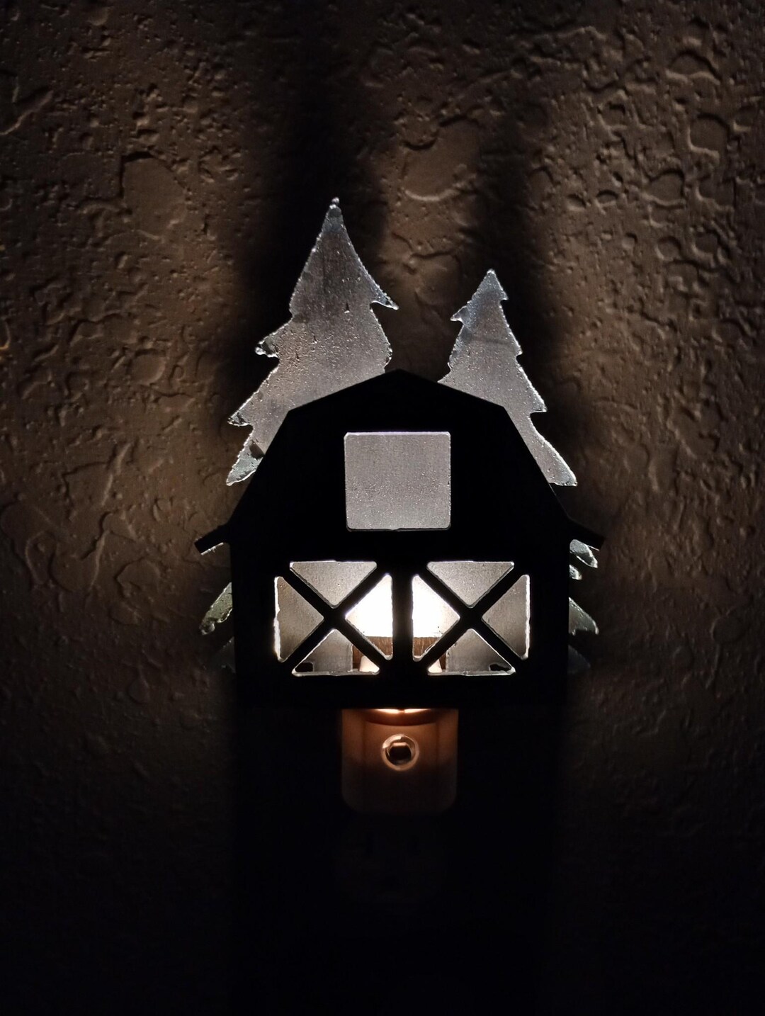 Rustic Barn Night Light - Etsy