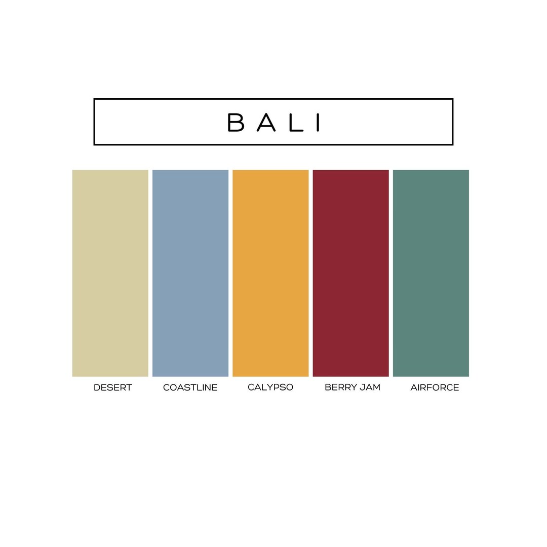 BALI Colour Palette Sculpey Souffle Polymer Clay 5 Colour Recipes ...
