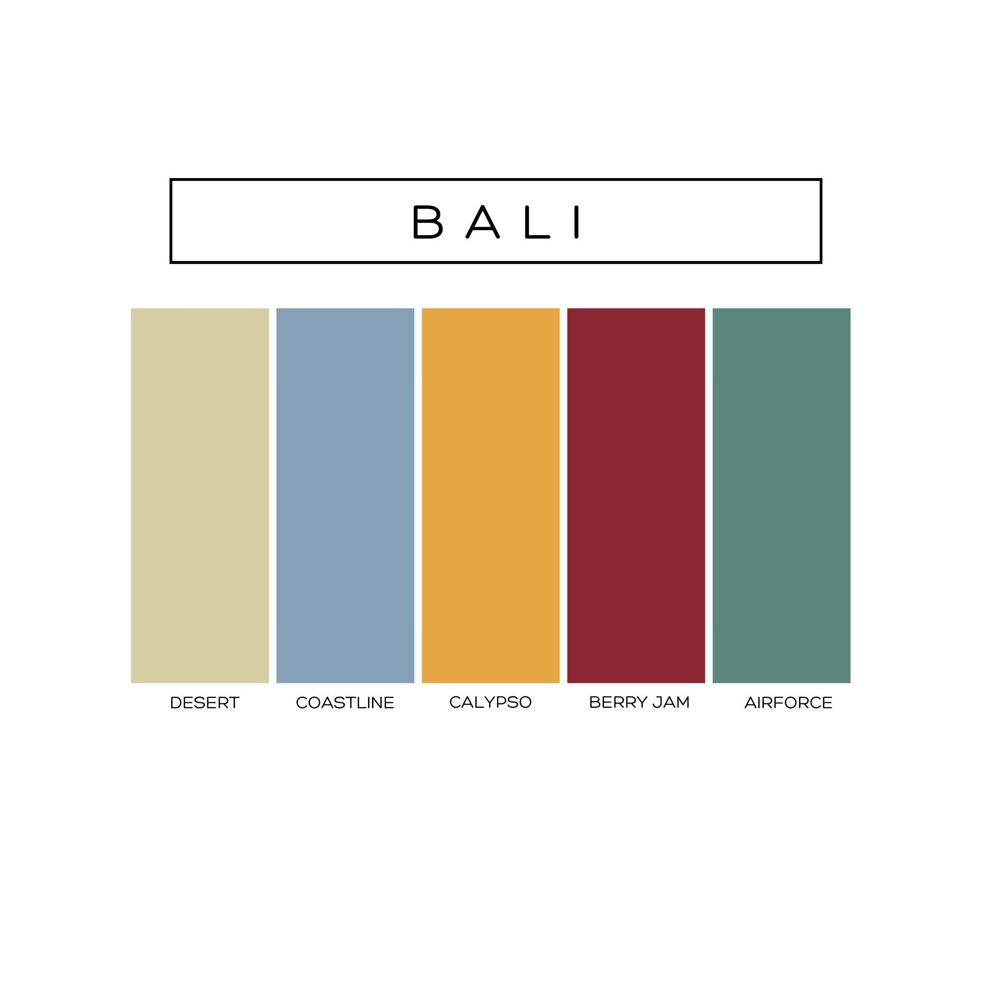 BALI Colour Palette Sculpey Souffle Polymer Clay 5 Colour Recipes ...