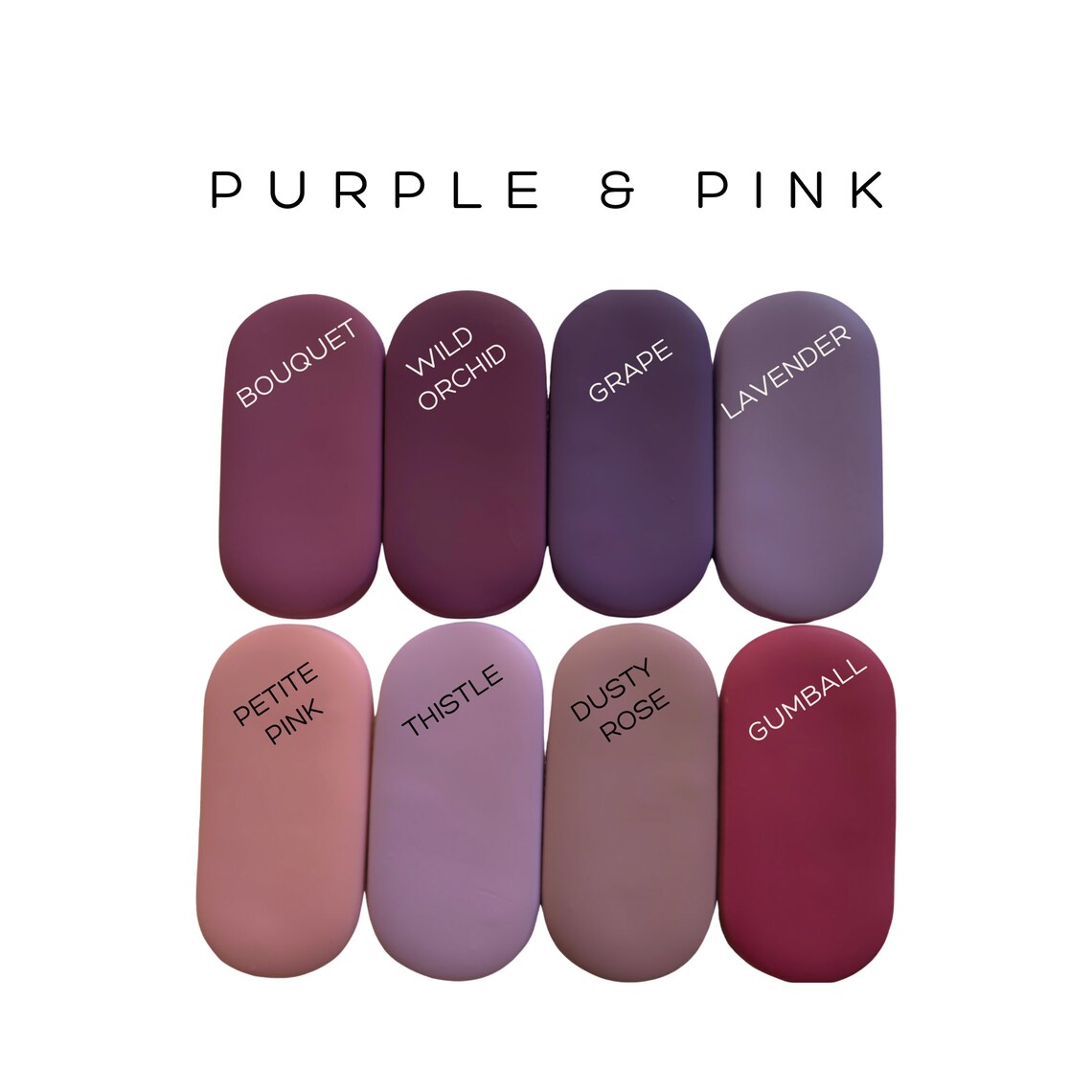 PURPLE AND PINK - Sculpey Premo Polymer Clay Colour Recipes - Etsy