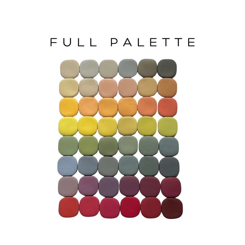 Sculpey Souffle Polymer Clay Color Palette: 48 Recipes (digital ...