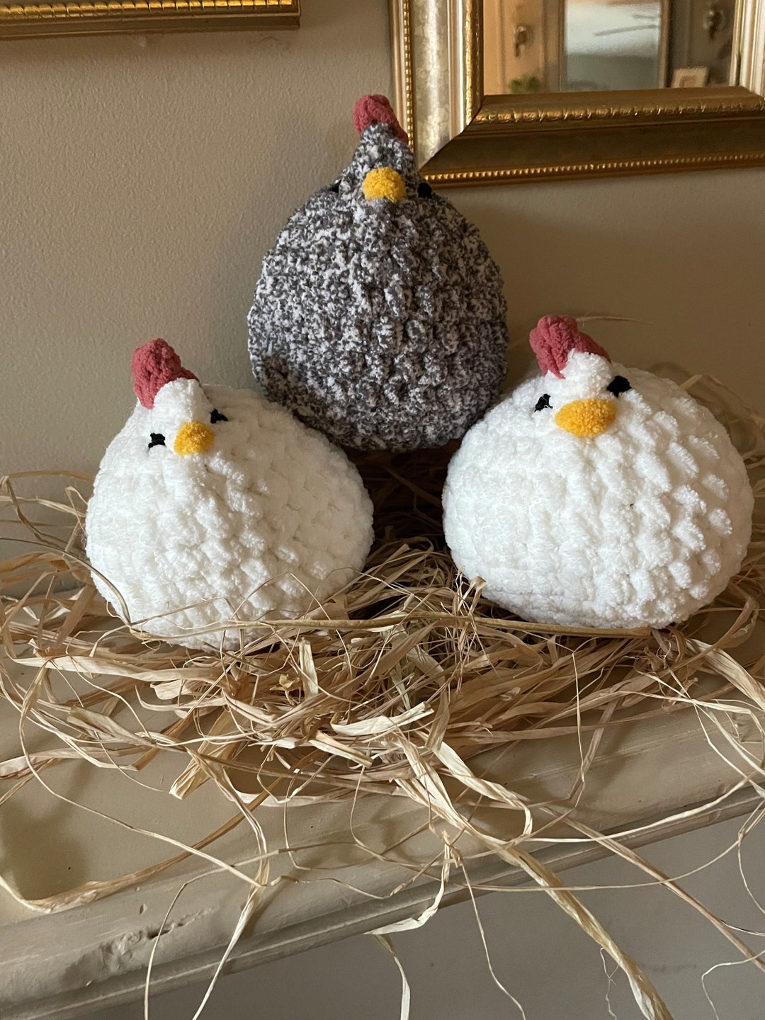 Black & White Speckled Chicken AKA Dominickers or Domineckers - Etsy