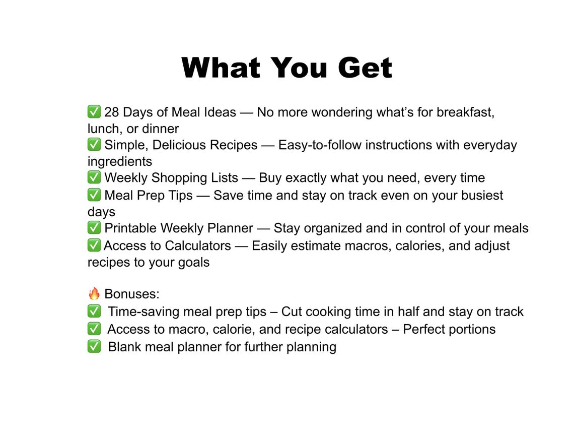 Valencia Diet Meal Plan PDF | 30 Days Breakfast, Lunch, Dinner, Snacks ...