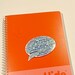 AAC Sticker Multimodal Communication Speech Bubble Word Art Word Cloud ...